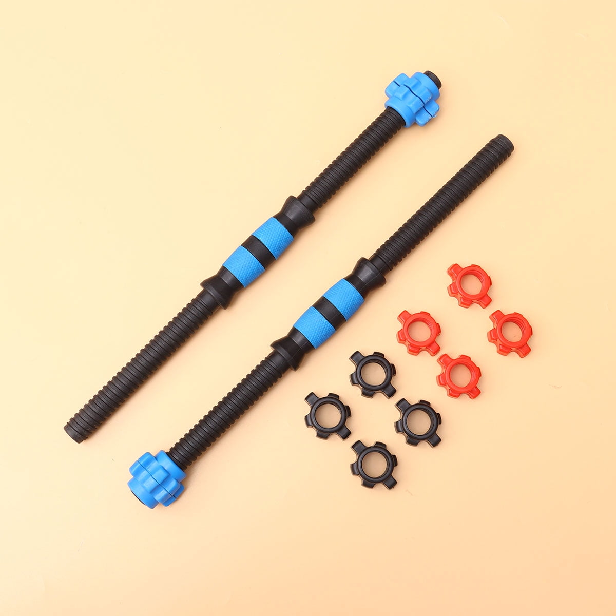 2Pc 50cm Dumbbell Bars, Strength Training Workout Dumbbell ...