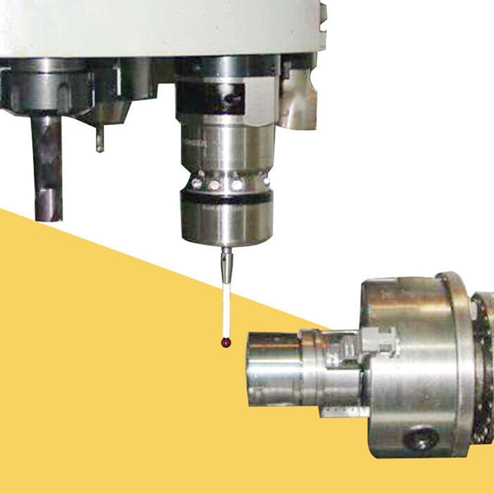 2Pc A-5000-8156 Cmm Touch Probe Stylus 6Mm Red Ball Tips 150Mm Thread ...