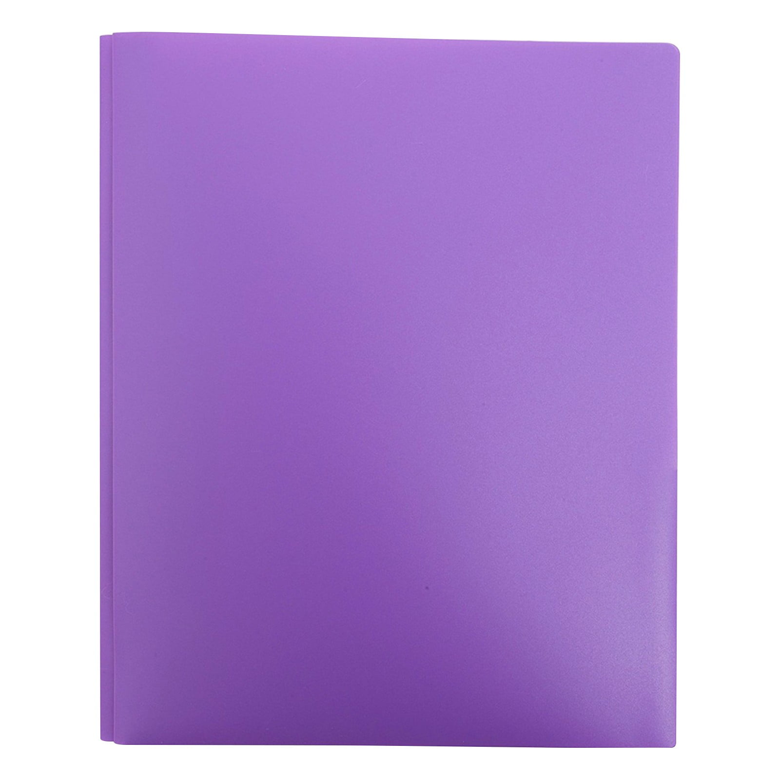 2Pc) A4 Folder Tadpole Folder Purple A, Dunwell Colored Plastic Folder ...