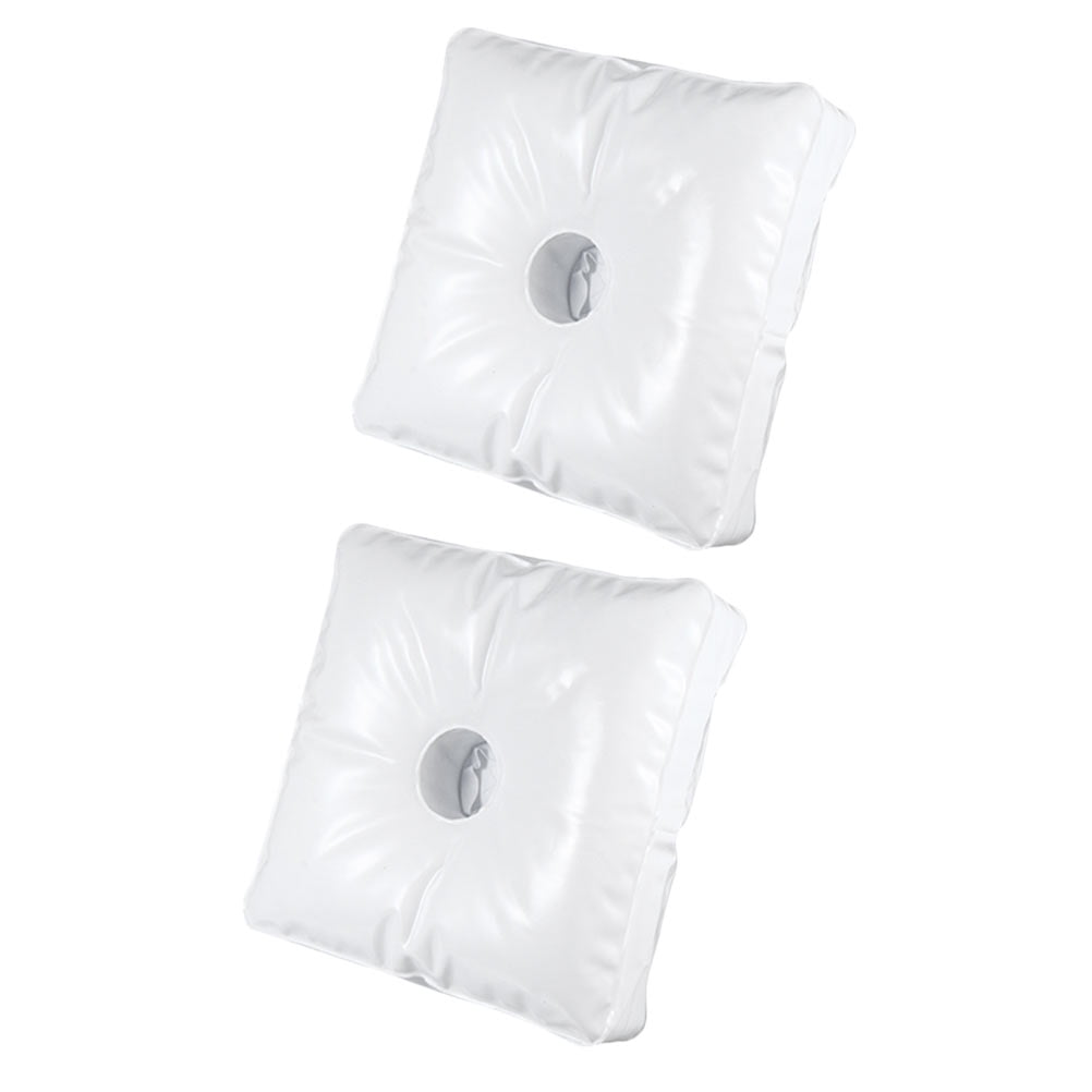2Pc Baech Umbrella Weight Water Pouches Flag Bases (White) - Walmart.com