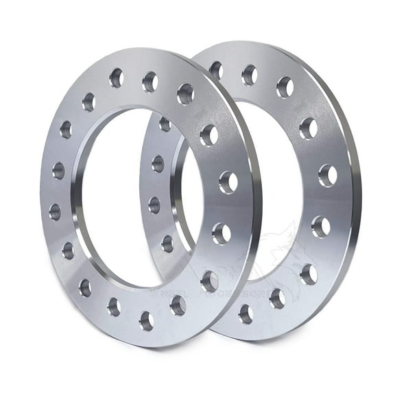 2Pc Billet 8x200 Dually Wheel Spacers 1/2" (12mm) Thick Fits Ram 3500 ...