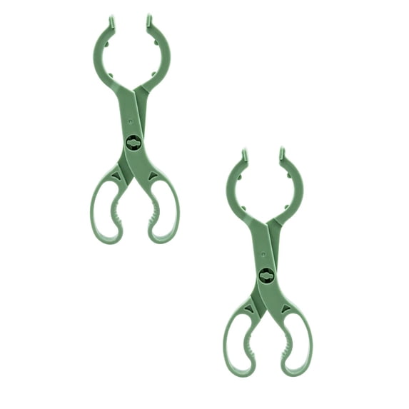 2Pc Bottle Clip-Macaron Green， Bottle Tongs Tongs Handle Silicone Non ...