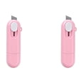 2Pc Box Opener, Package Opener with Scraper, Retractable Utility Knife ...