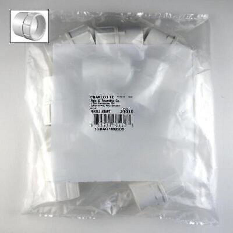 2Pc Charlotte Pipe Schedule 40 3/4 in. Slip X 3/4 in. D FPT PVC Pipe ...