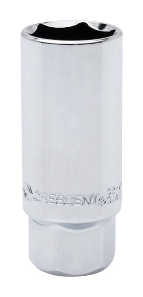 2Pc Crescent 3/4 in. X 3/8 in. drive SAE 6 Point Spark Plug Socket 1 pc ...