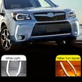 2Pc DRL Turn Signal Lamp Daytime Running Fog Light For 2013-2018 Subaru ...