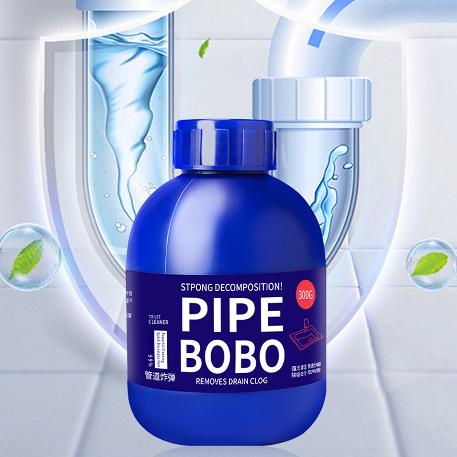 2Pc Drain Cleaner-Pipe Declogger Deodorizer Heavy-Duty Cleaner For ...