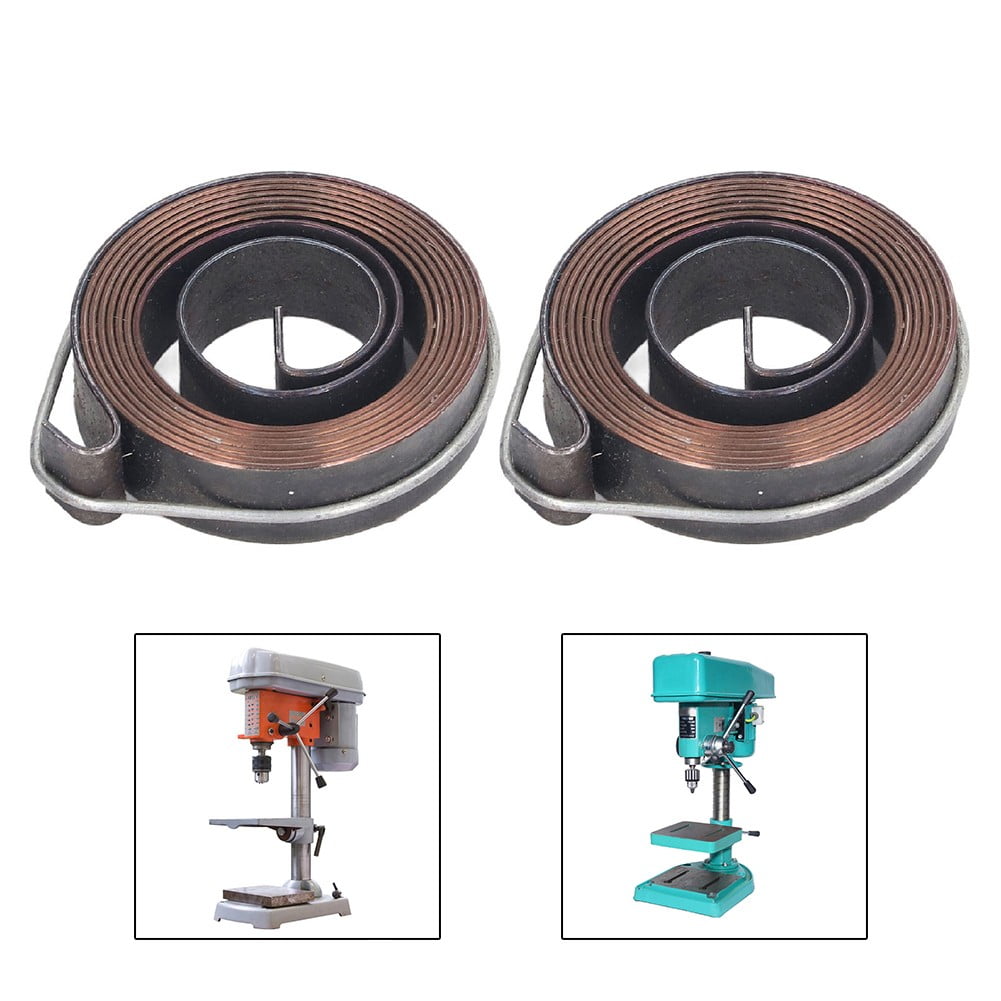 2Pc Drill Press Spring Quill Feed Return Coil Spring Assembly 0 ...
