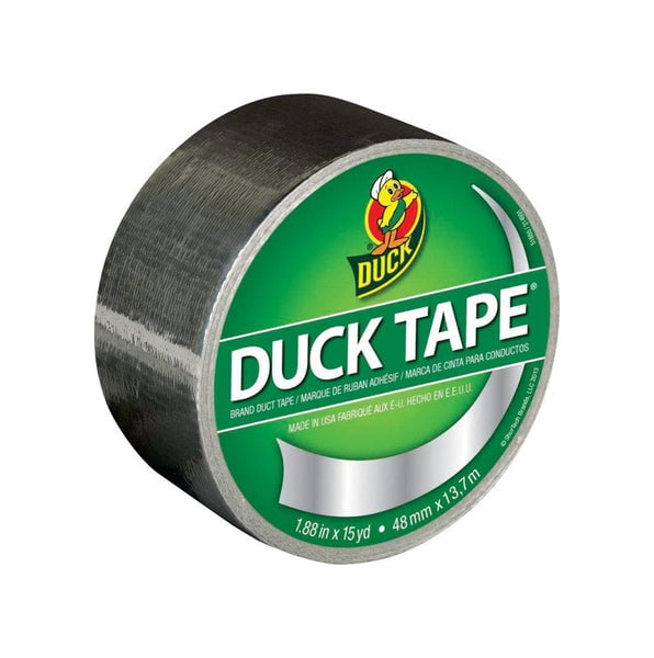 2Pc Duck 1.88 in. W X 15 yd L Chrome Solid Duct Tape - Walmart.com