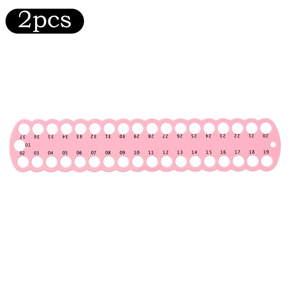 2Pc Embroidery Floss Organizer 37 Holes Cross Stitch Threads Holder ...