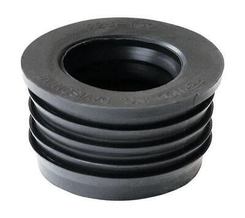 2Pc Fernco Schedule 40 2 in. Compression X 1-1/2 in. D Hub PVC Donut ...