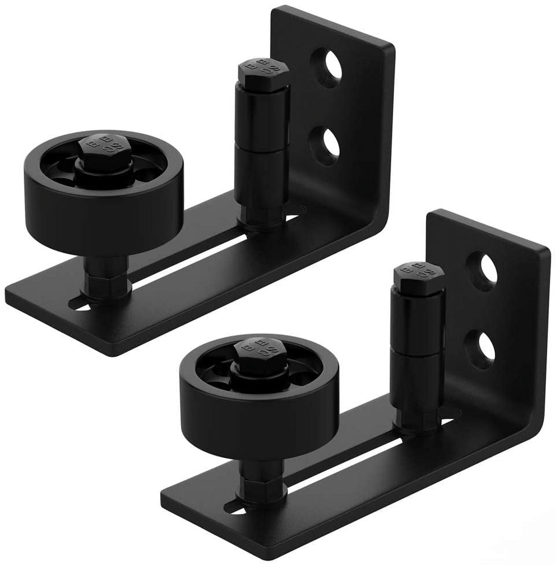 2Pc Floor Rails For Sliding Barn Doors - Wall Mounted - For Adjustable ...