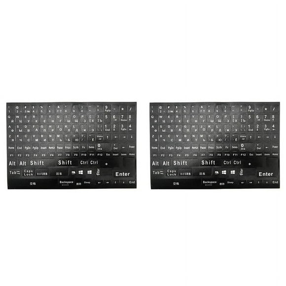 Computer Keyboard Letter Stickers