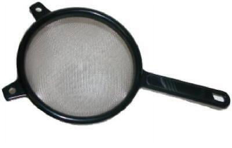 2Pc Good Cook Black Stainless Steel Mesh Strainer - Walmart.com