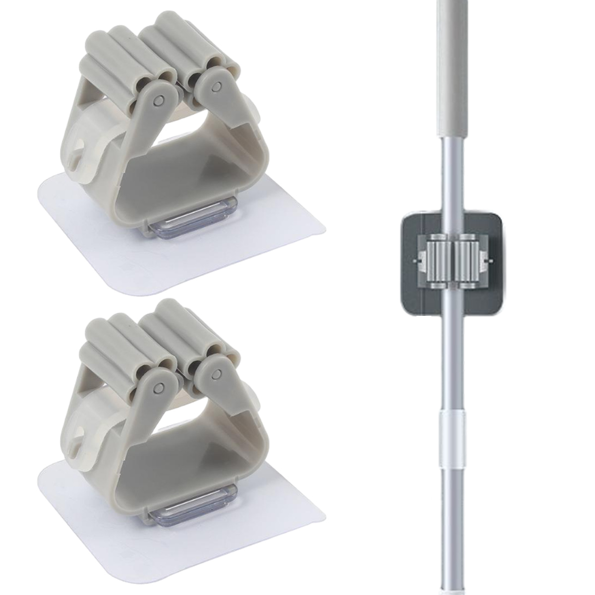 2Pc Heavy Duty Garden Tool Organizer Rack Rake And Shovel Handle ...