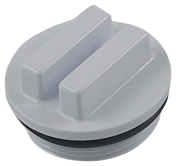 2Pc Jed JED Pool Tools NPT Plug w/O-Ring 1-1/2 in. W - Walmart Business ...