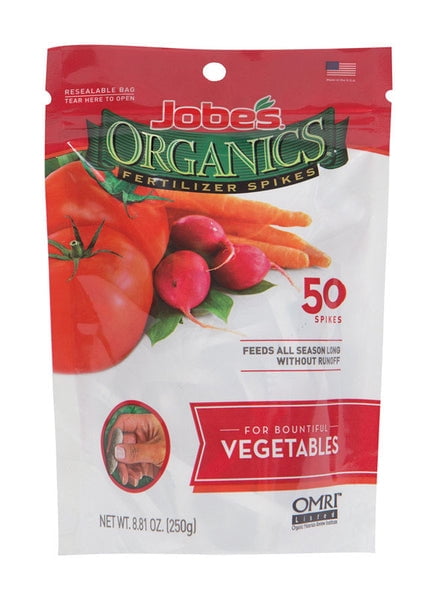 2Pc Jobe's Organic Spikes Vegetables Root Feeder 8.81 oz - Walmart.com