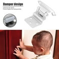 2Pc Kitchen Cabinet Self Closing Face Mount Cupboard 3/8\" Inset Door ...