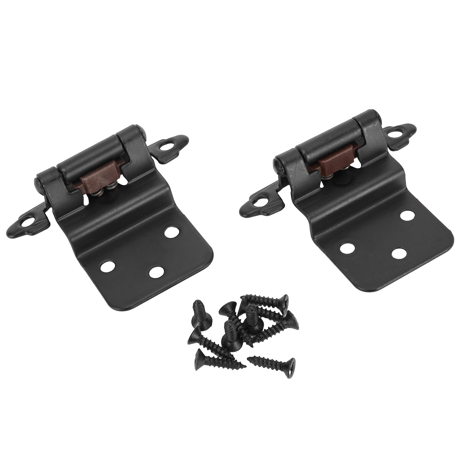 2pc Kitchen Cabinet Self Closing Face Mount Cupboard 3/8\" Inset Door ...