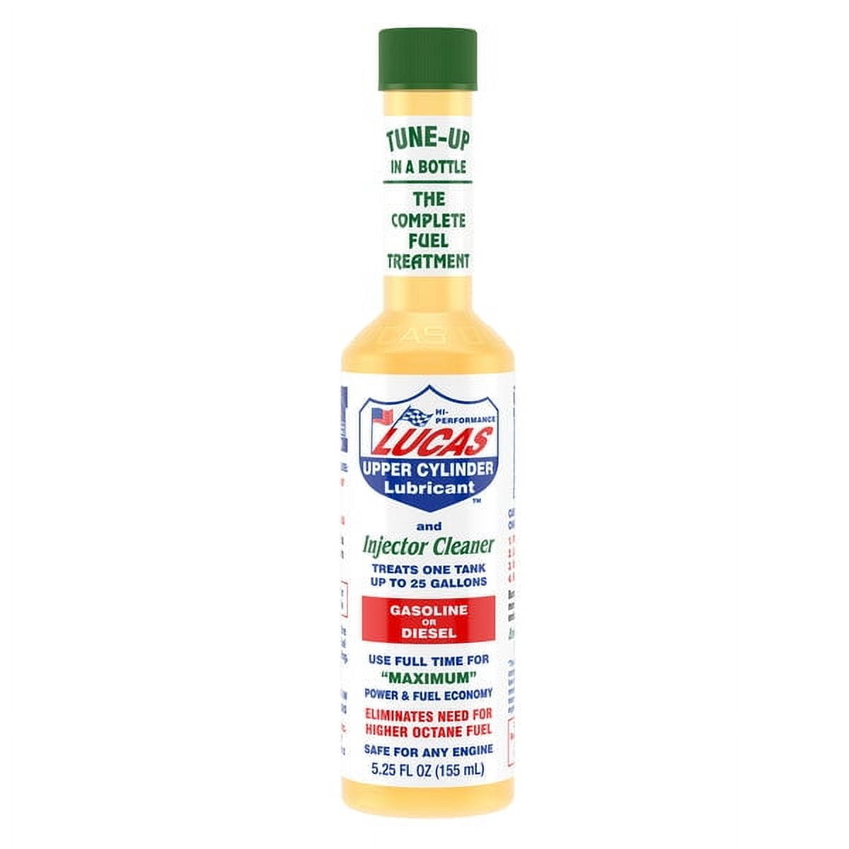 2Pc Lucas Oil Products Gasoline and Diesel Lubricant Cleaner 5.25 oz ...