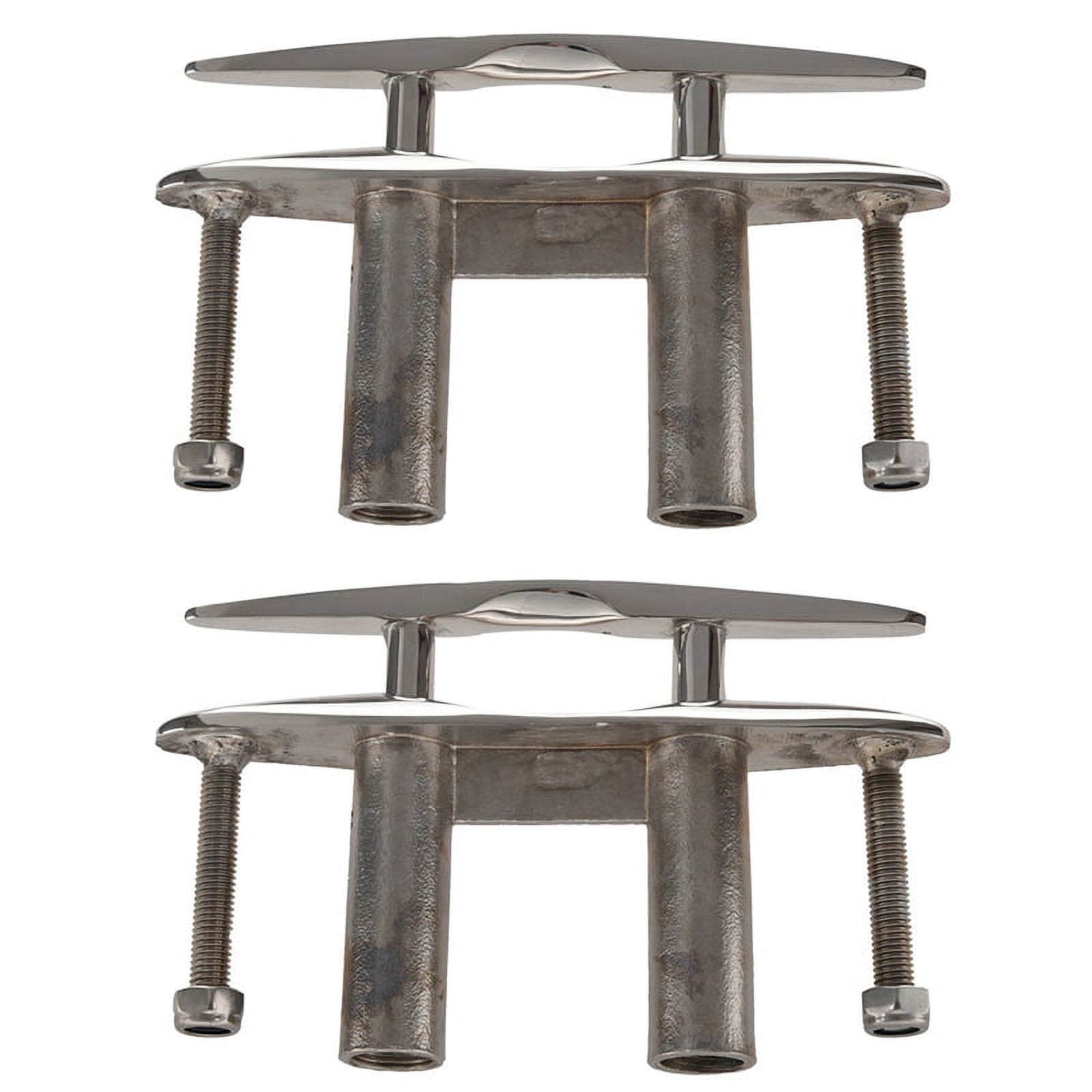 2Pc Marine 316 Stainless Steel Boat Pull Up Flush Mount Lift Cleat ...