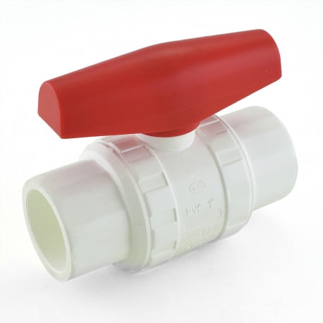 2Pc Matco-Norca 1" PVC Ball Valve, Solvent Weld, Sch. 40/80 - Walmart.com