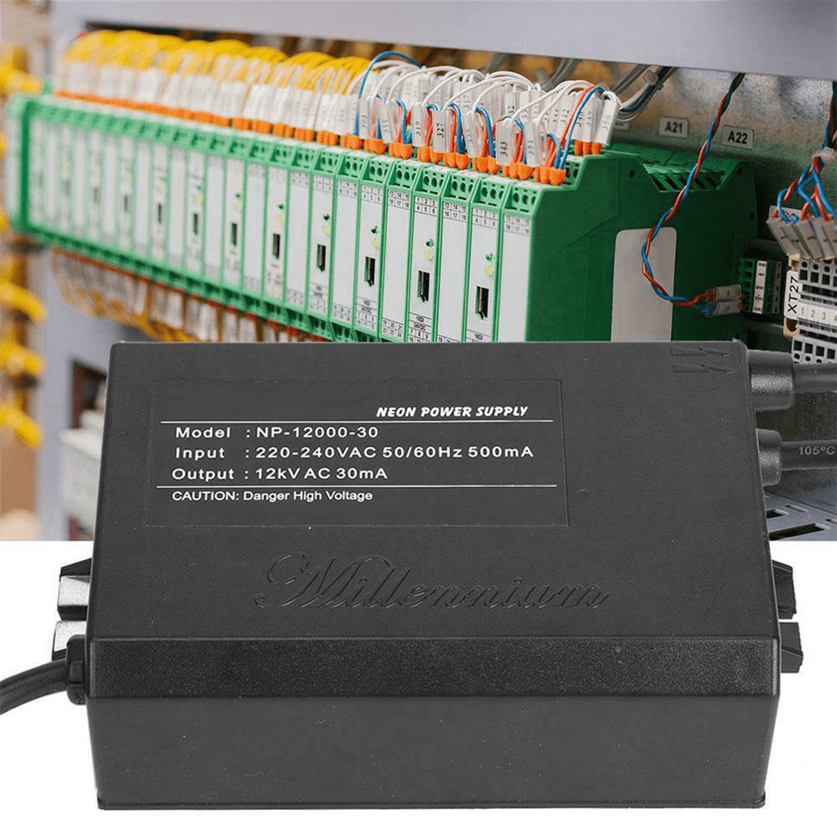 2Pc Neon Light Sign Electronic Transformer Power Supply P-12000-30 12KV ...