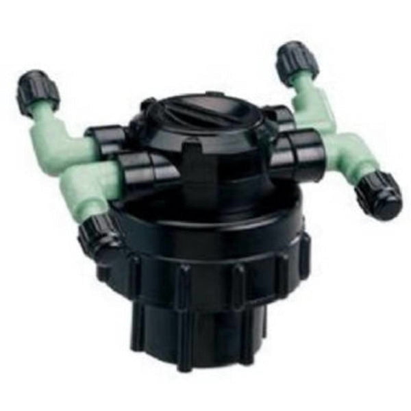 2Pc Orbit 4 ports Drip Irrigation Manifold - Walmart.com