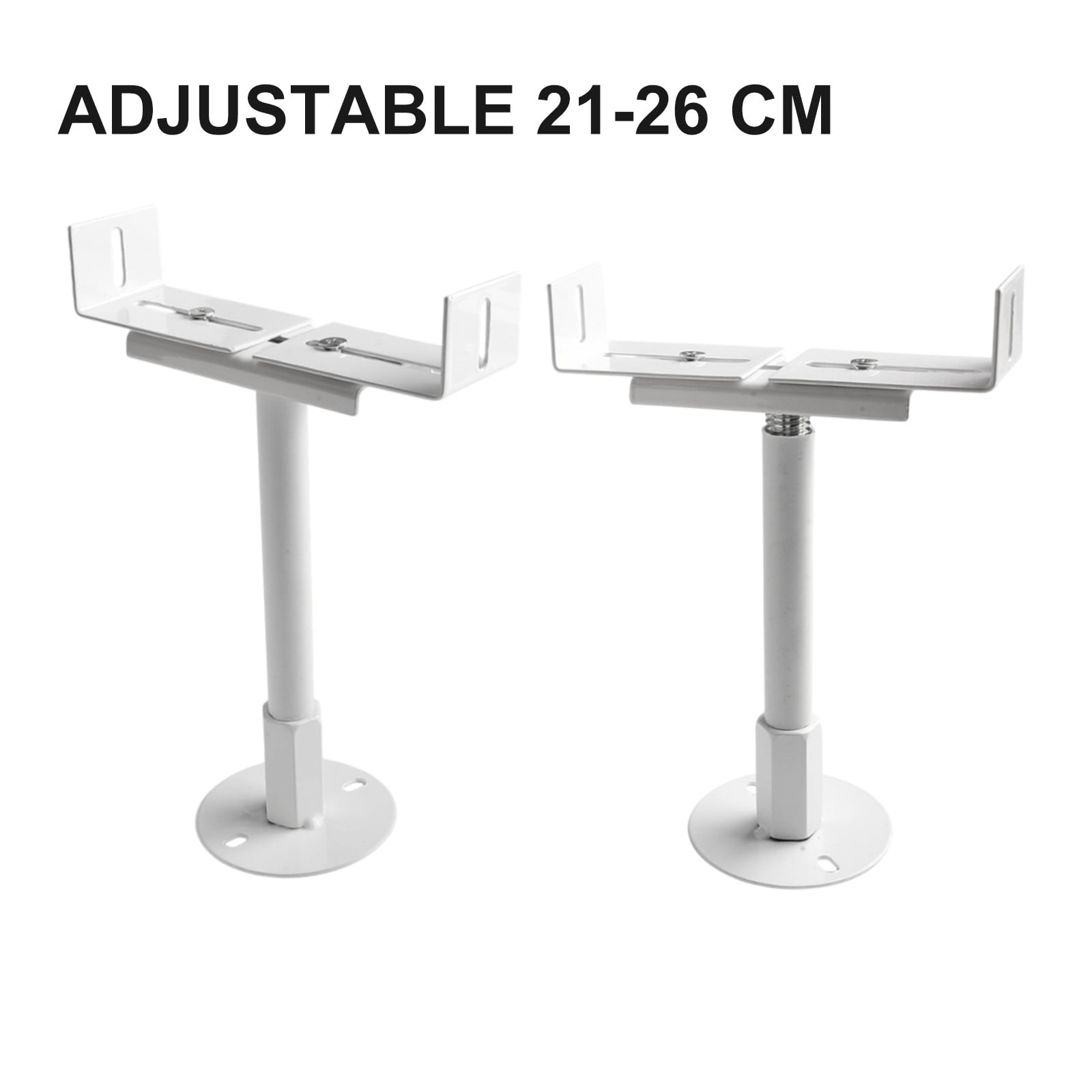 2Pc Radiator Floor Bracket Steel Aluminum Floor Bracket Adjustable ...