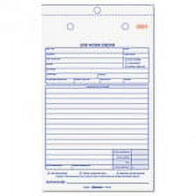 2Pc Rediform Job Work Order Book, 5 1/2 x 8 1/2, Two Part Carbonless ...