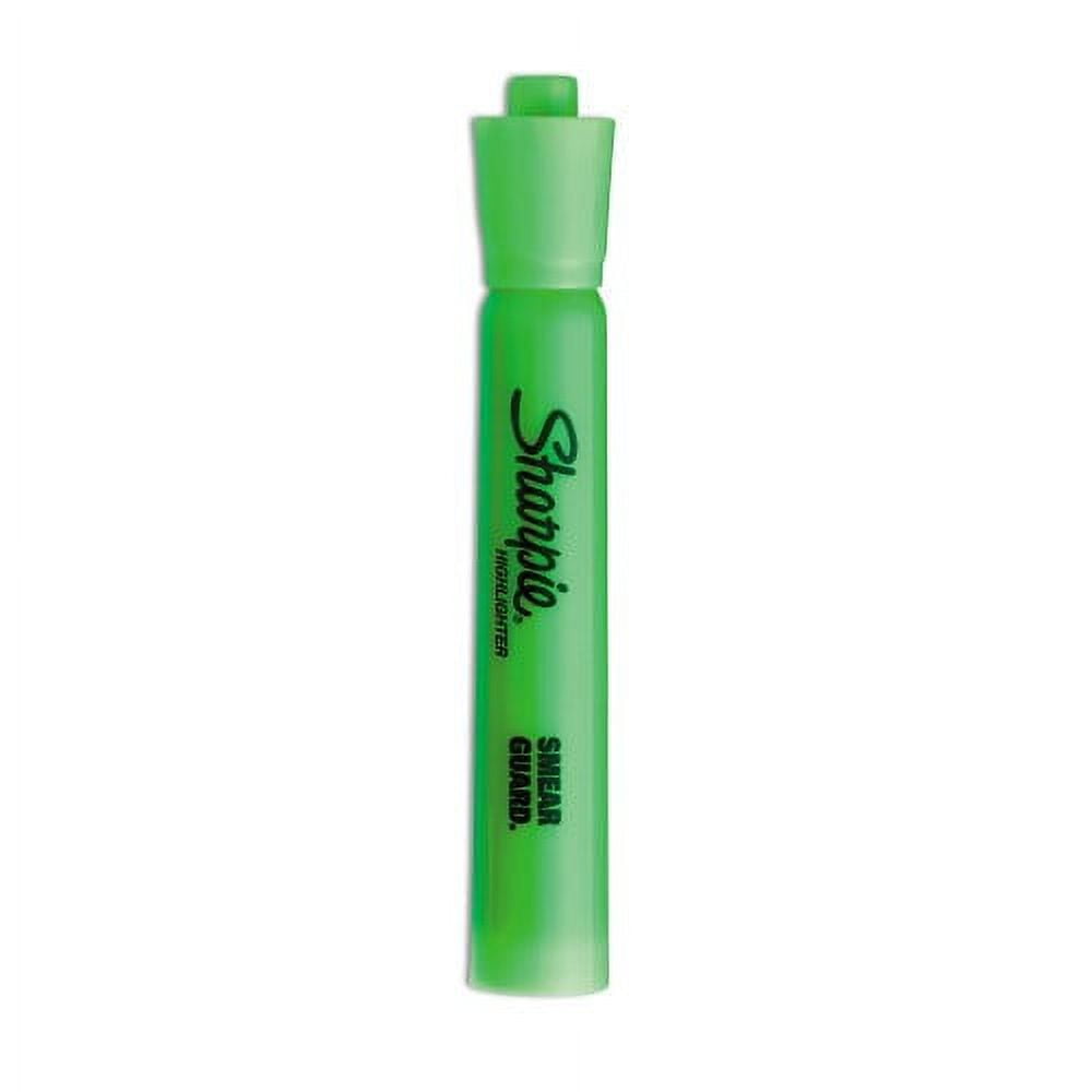2Pc Sharpie Tank Style Highlighters, Fluorescent Green Ink, Chisel Tip ...