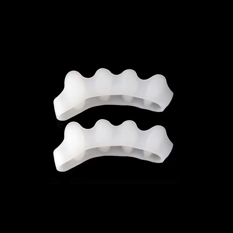 2Pc Silicone Toe Separator Fingers Feet Toe Spreader Hallux Valgus ...