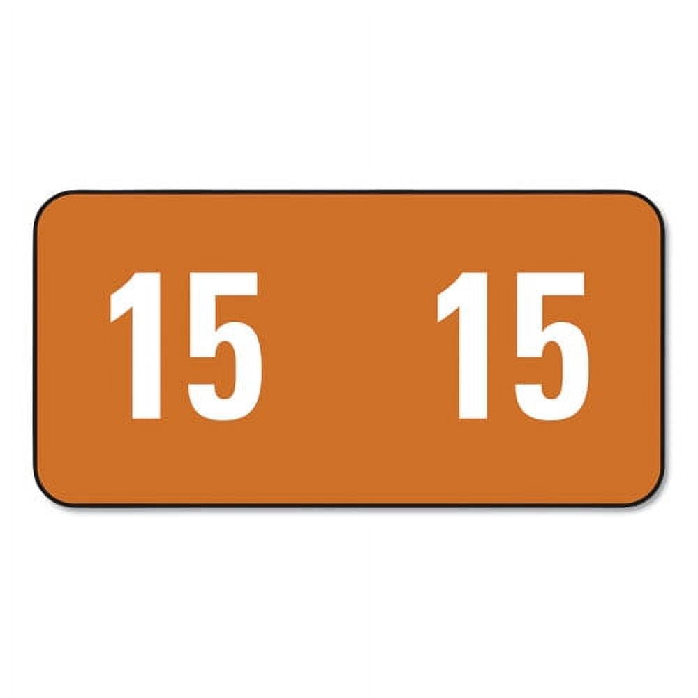 2Pc Smead Yearly End Tab File Folder Labels, 15, 0.5 X 1, Brown, 25 ... 2Pc Smead Yearly End Tab File Folder Labels, 15, 0.5 X 1, Brown, 25 ...