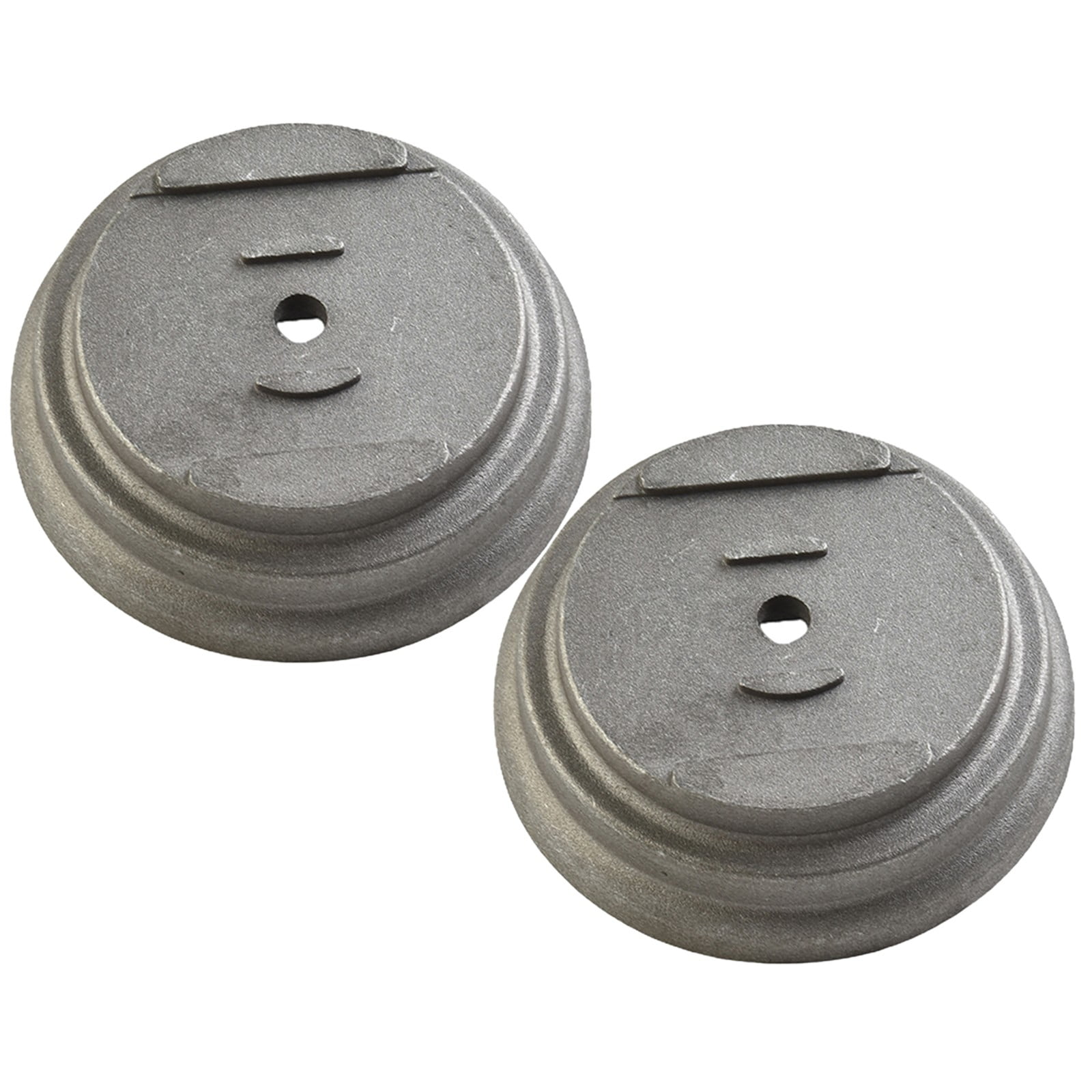 2Pc Stainless Steel Grass Cover Guard Blade Base Electric Lawn Mower ...