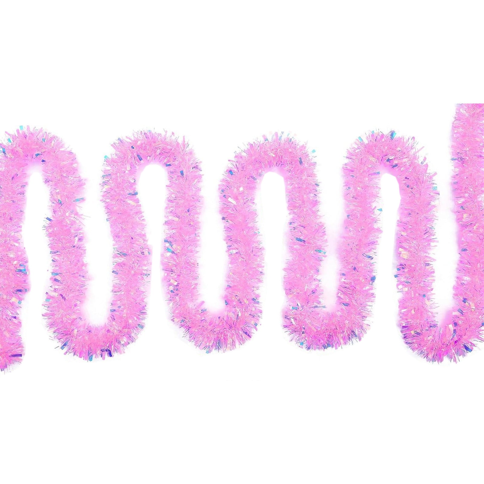 2Pc Tinsel Garland Metallic Hanging Shimmer Wire Decor For Wedding ...