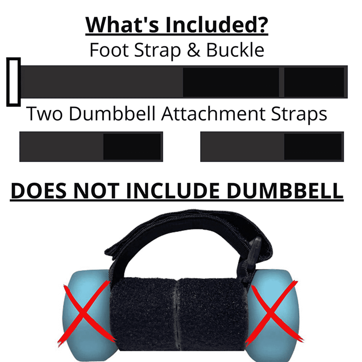 2Pc Training Bare Belt for Training Hip and Thigh Muscles, and Shin ...