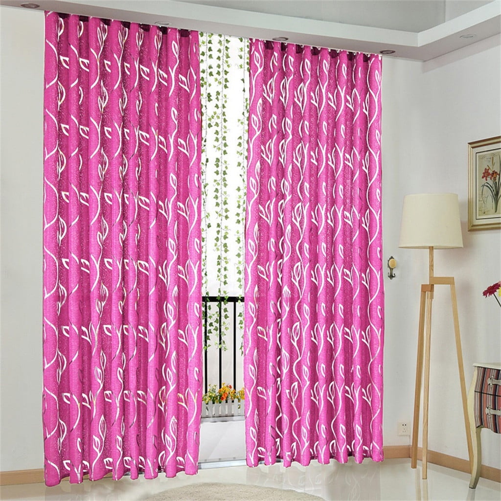 2Pc Vine Leaf Window Screen Rod Size 100X130Cm (Height) Hollow Leaf Cut ...