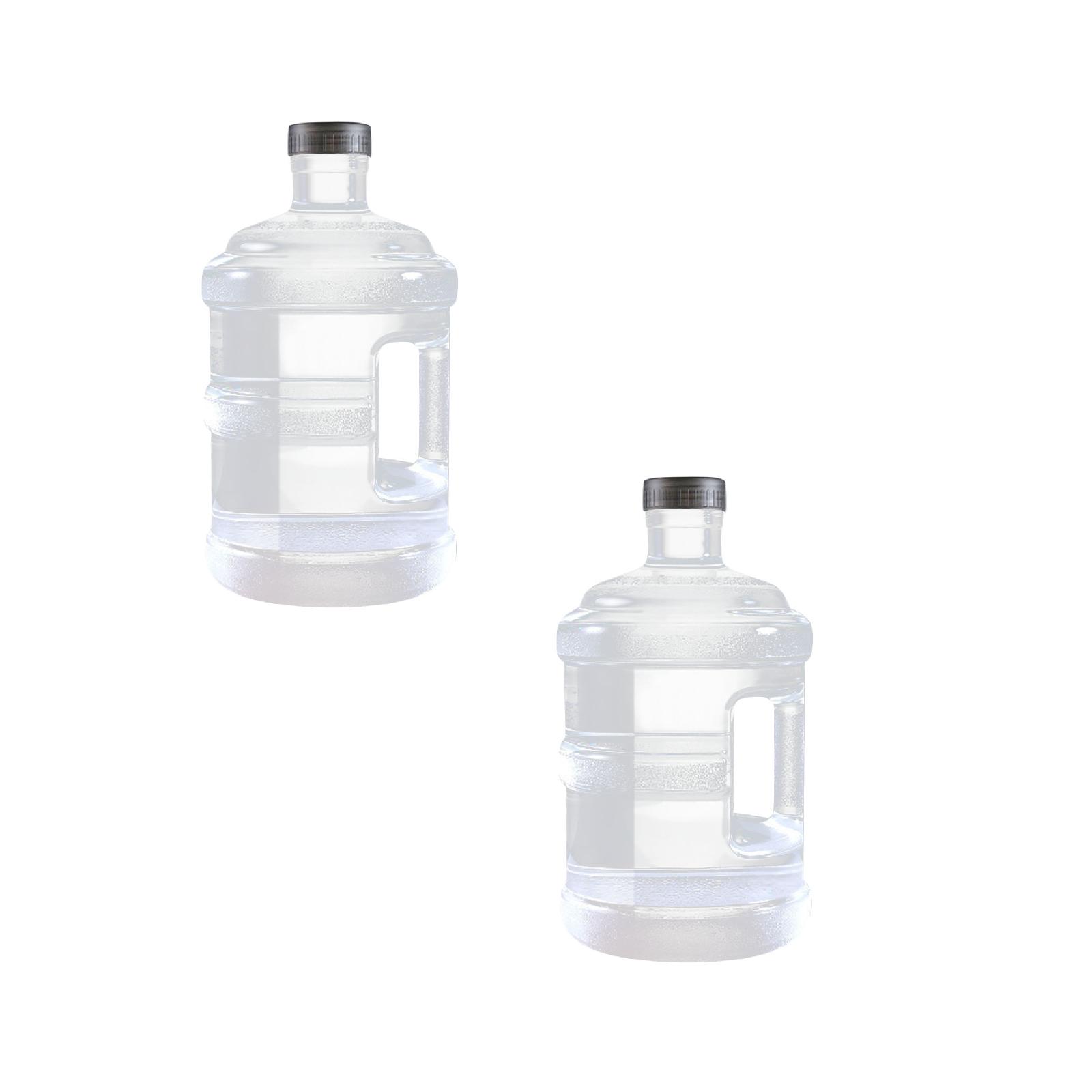 2Pcs 0.8/1.3 Gallon Water Bottle With Cover Big Water Bottle With Cover ...