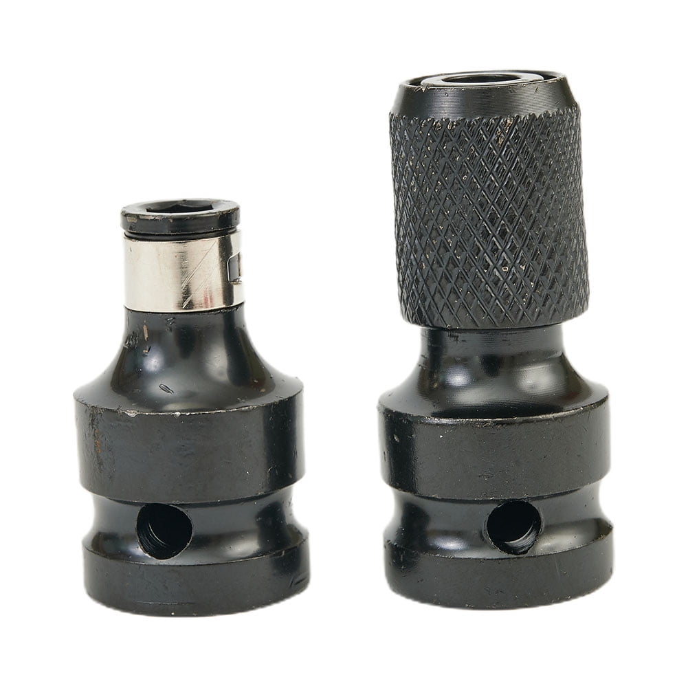 2Pcs 1/2 inch Square To 1/4 inch Hex Ratchet Socket Conversion Tool ...