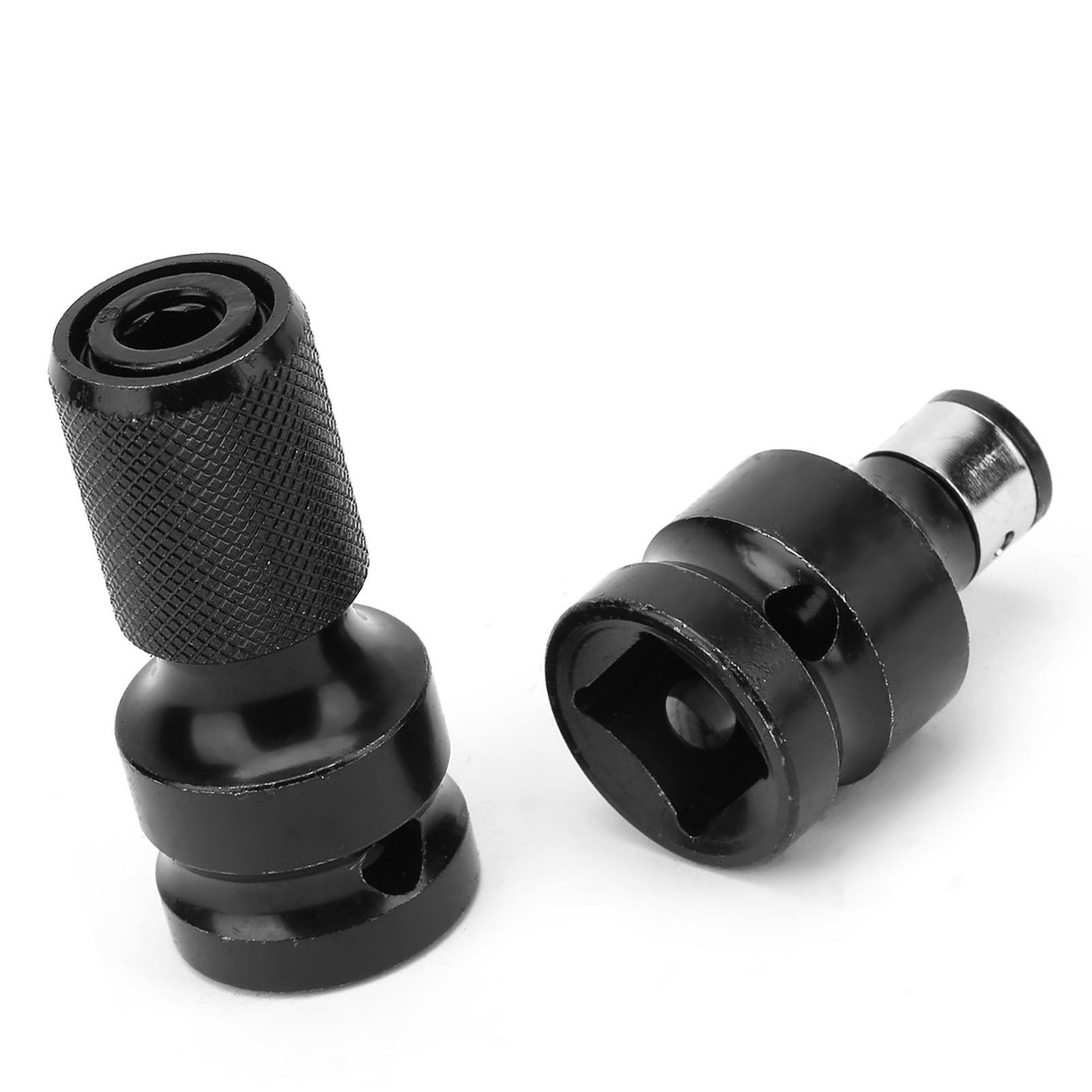 2Pcs 1/2 to 1/4 Hex Female Telescopic Socket Adapter For Electric ...