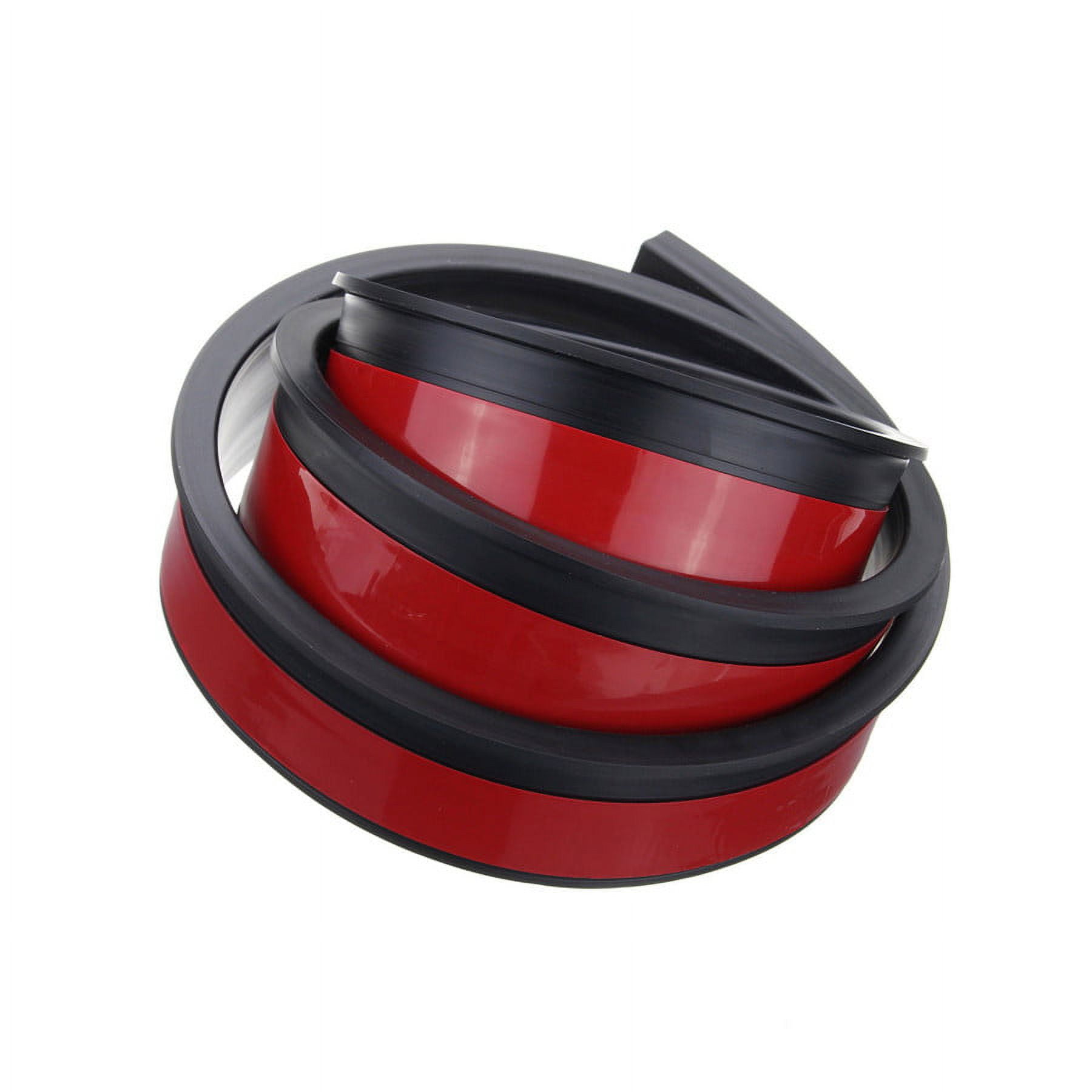 2Pcs 1.5Mx3.8CM Car Fender Flares Extension Wheel Eyebrow Protector Lip ...