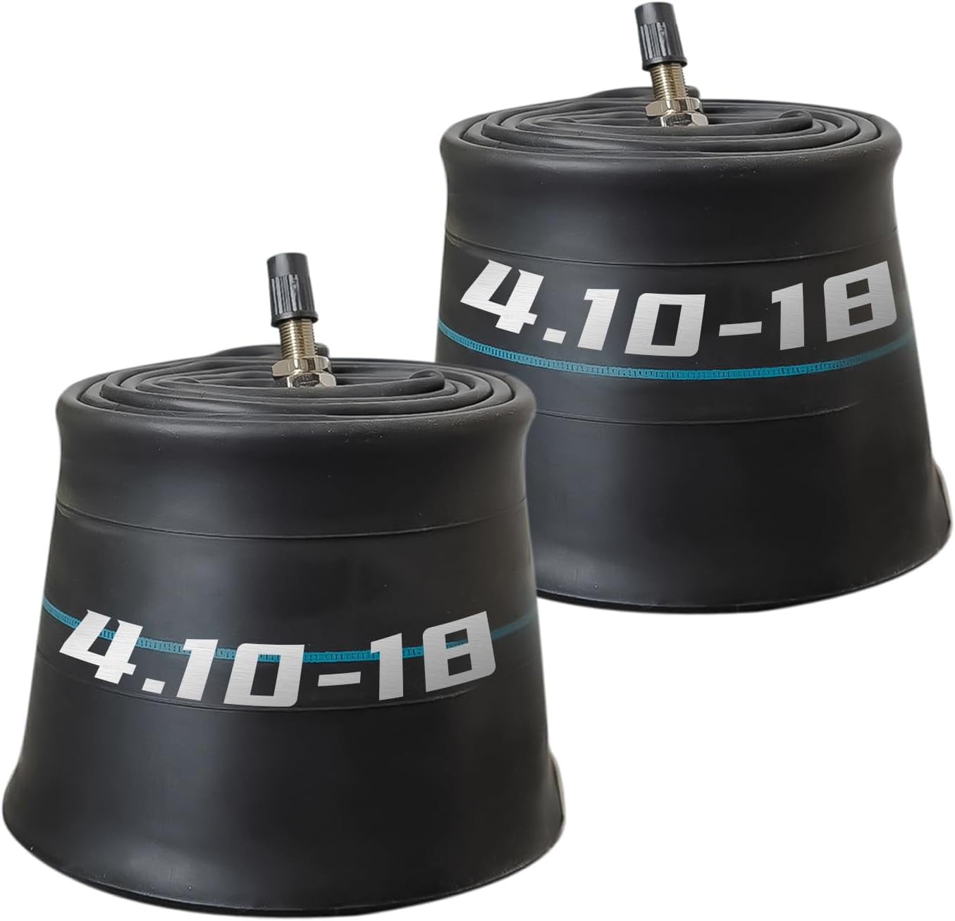 2Pcs 100/100-18 Inner Tube,Fit 4.50x18,3.50-18,4.00/4.10-18,120/80 ...