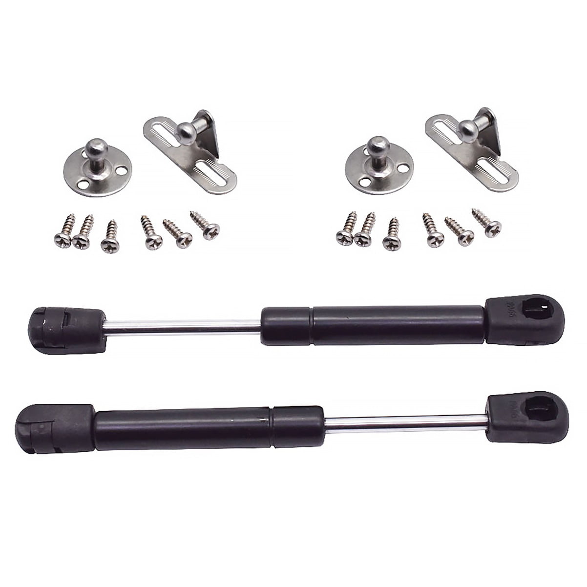 2Pcs 100N 7" Gas Prop Spring Struts, for Cabinet Doors, Windows ...