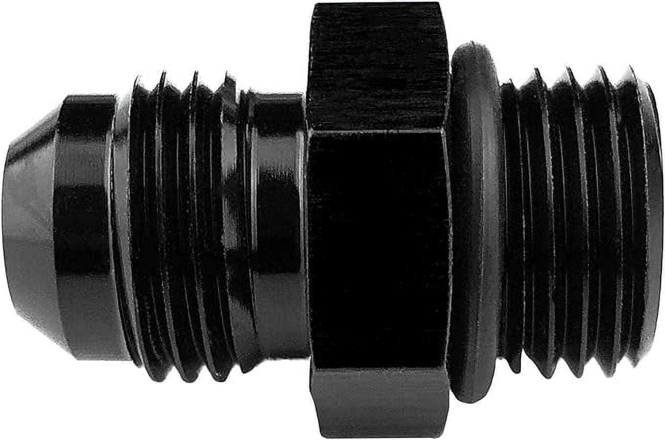 2Pcs 10AN O-ring Boss to AN-10 Male Flare Adapter, Fitting 10 AN Flare Twin Hose Union uel Pump ...