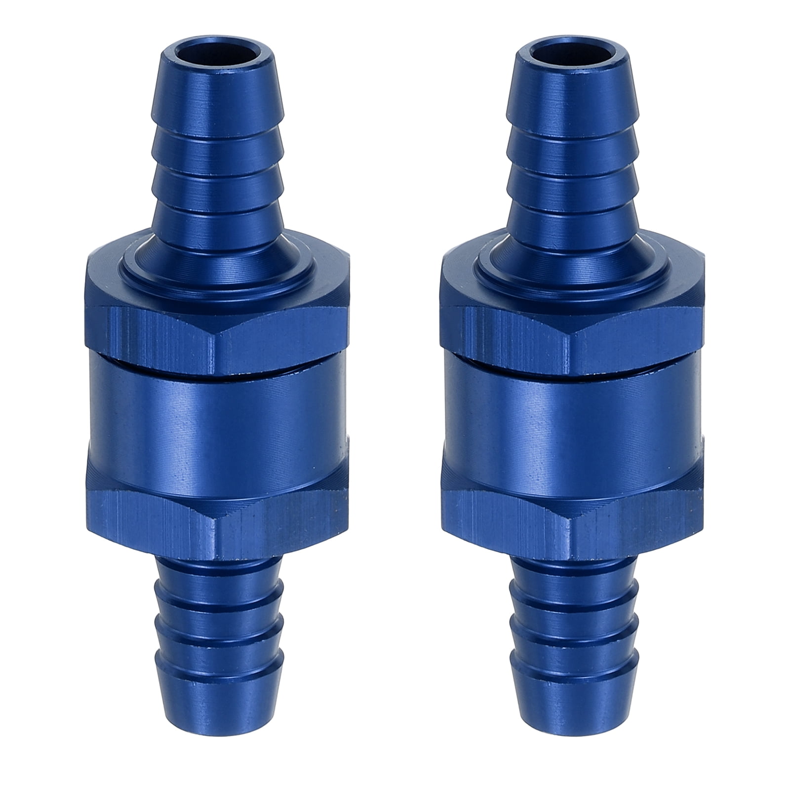 2Pcs 10mm (3/8") Fuel Check Valve, Non-Return Inline One Way Check ...