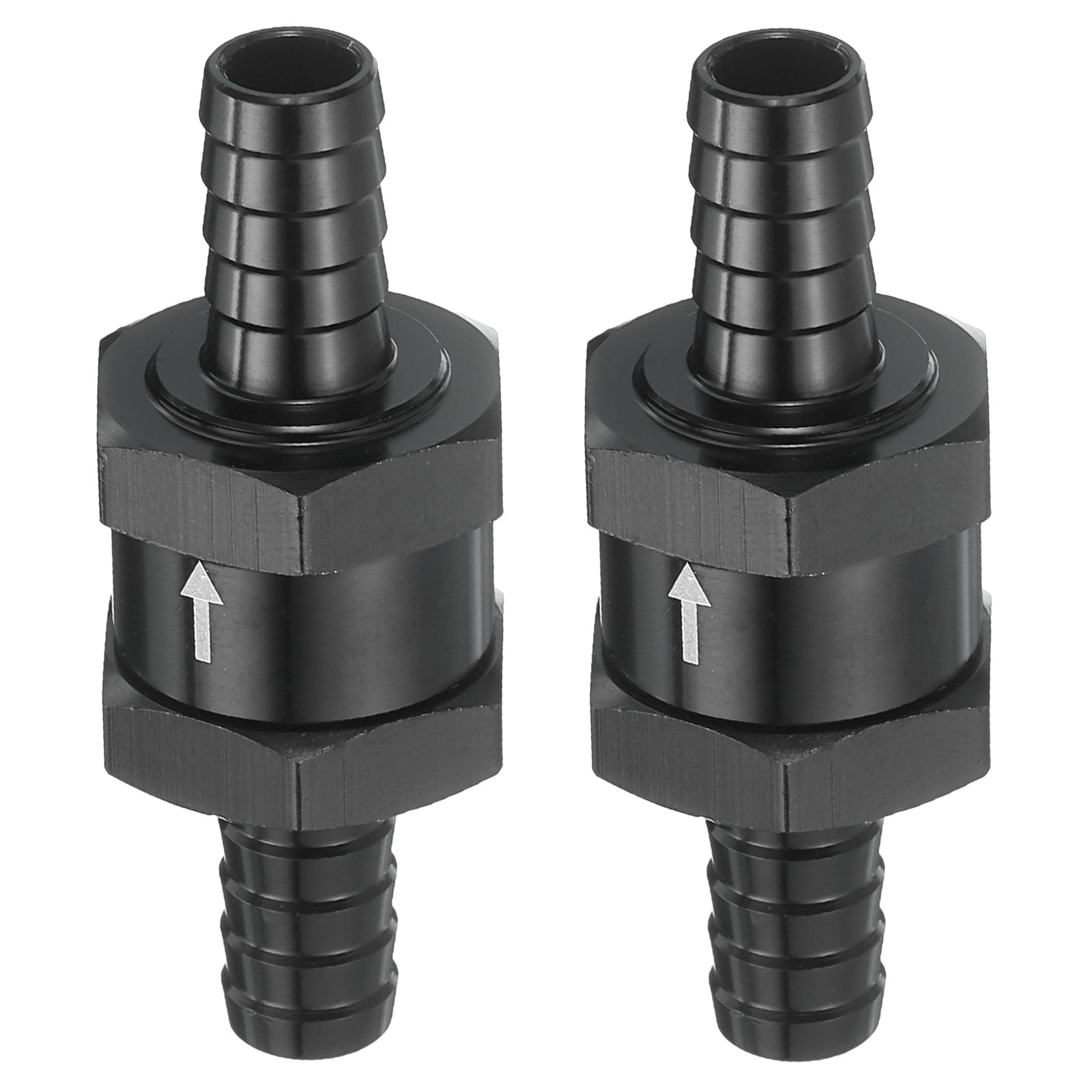 2Pcs 10mm (3/8") Fuel Check Valve, Non-Return One Way Hose Check Valve ...
