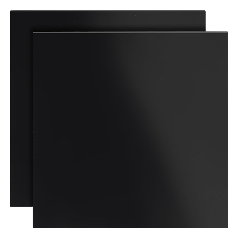 2Pcs 10x10inch Black Silicone Rubber Sheet High Temperature Resistant ...