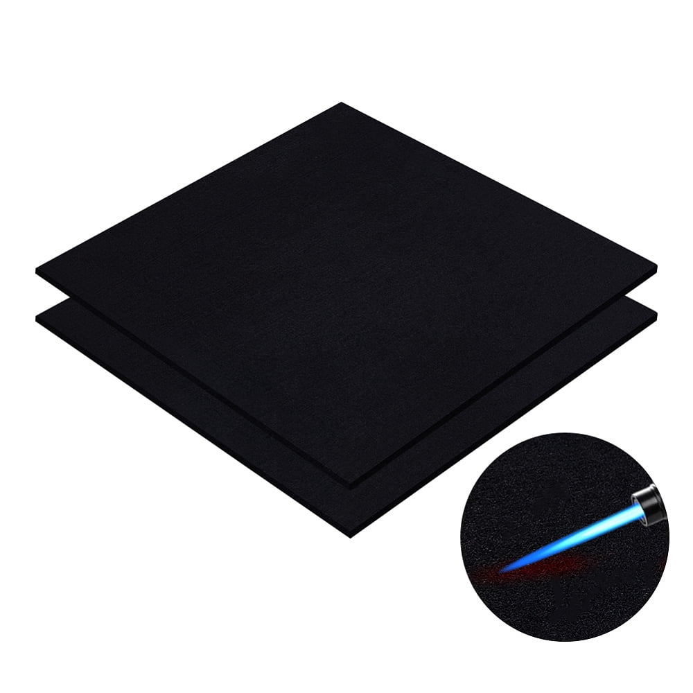 2Pcs 11.8x11.8 Inch Fireproof Welding Blanket Pad Carbon Felt Welding ...