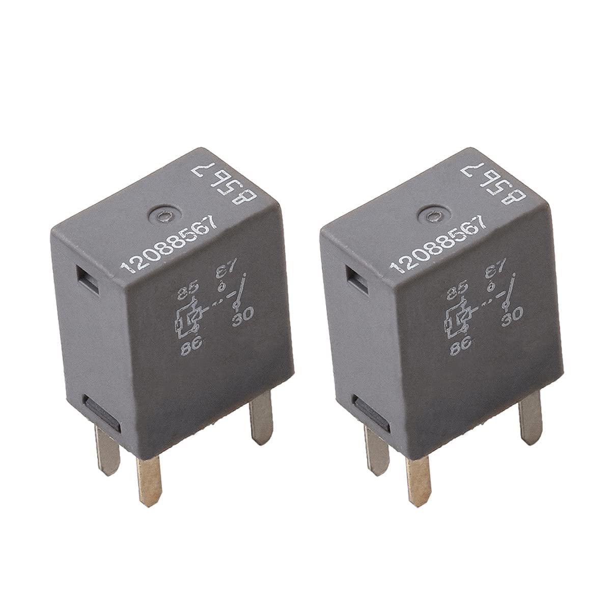 2Pcs 12088567 Multi Purpose Relay 4-Pin Fuse Relay 13502679 D1786C High ...