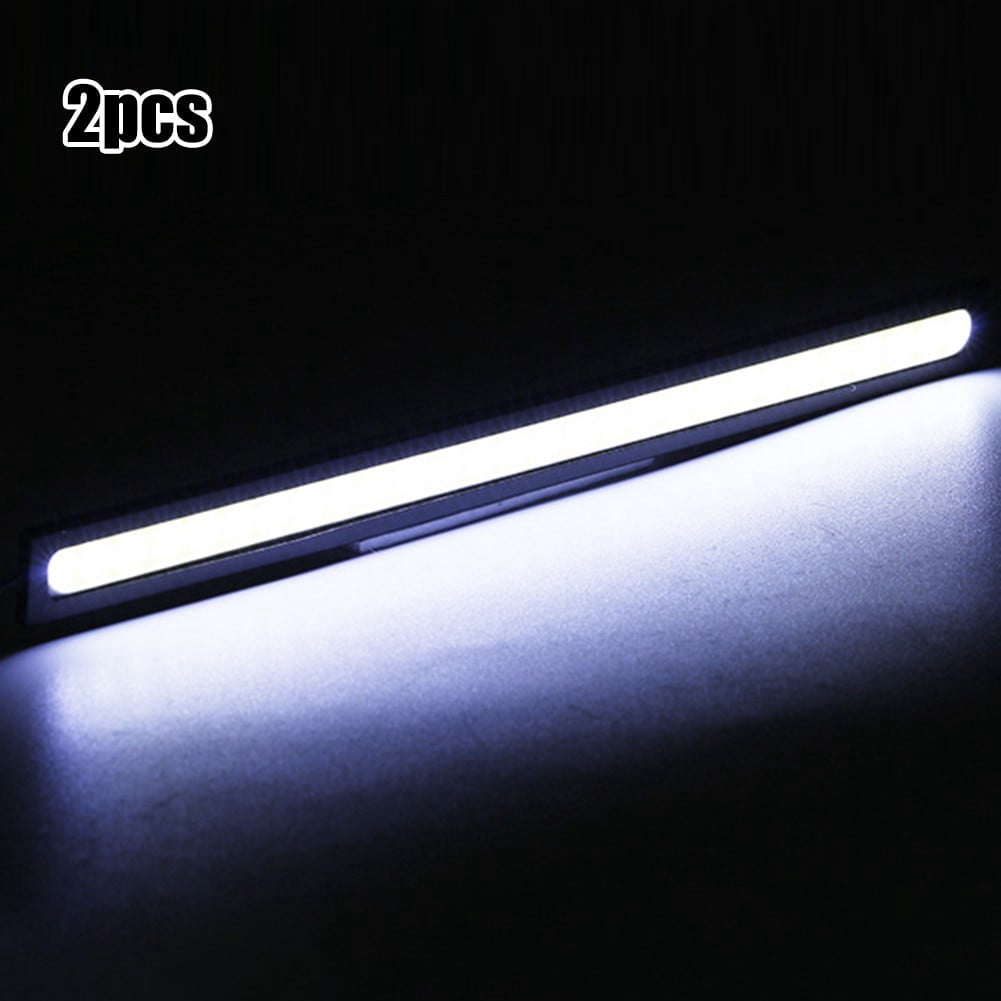 2Pcs 12V Led Car Interior White Strip Lights Bar Lamp Car Van Caravan ...